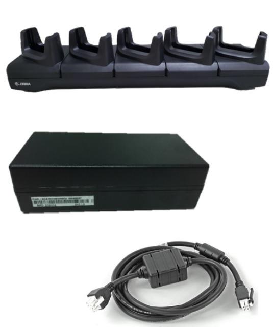Sektor AU | Zebra EC50/EC55 Multidock Kit, Charge/Ethernet, 5-Bay